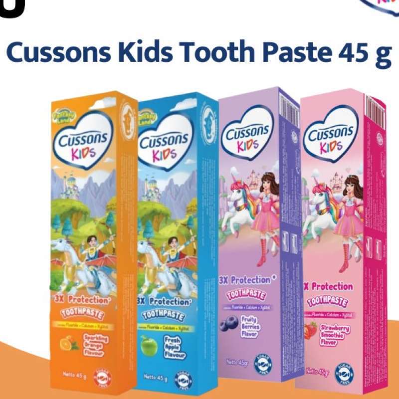 Jual CUSSONS KIDS TOOTHPASTE di Seller LINDA KOSMETIK PALEMBANG ...