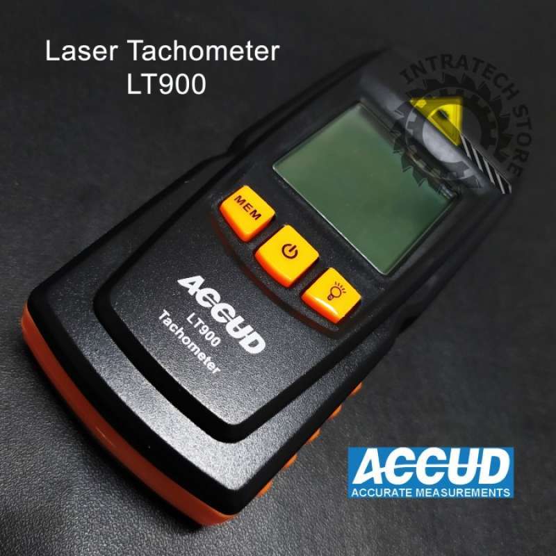 Jual Digital Laser Tachometer / Alat Ukur Putaran Rpm Digital Accud ...