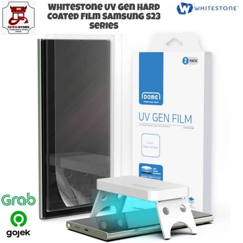 Jual Whitestone UV Gen Hard Coated Film Samsung S23 Ultra S23 Plus S23 ...