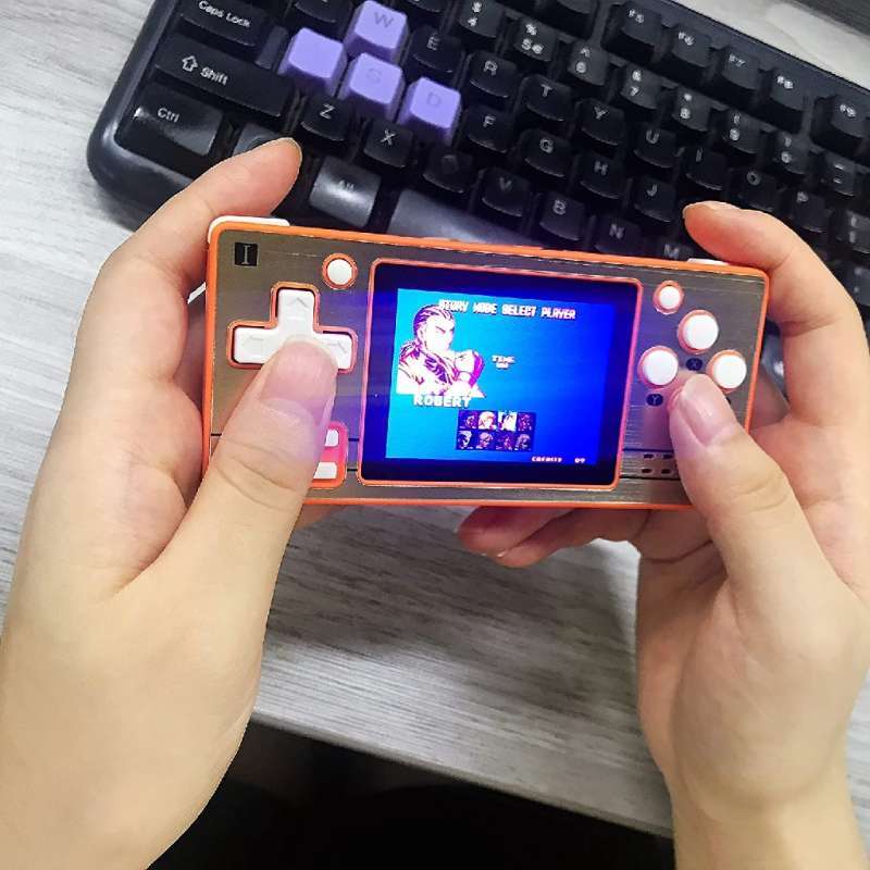 Jual Powkiddy Q20 Mini - Retro Handheld Console 64gb - Game Nostalgia ...