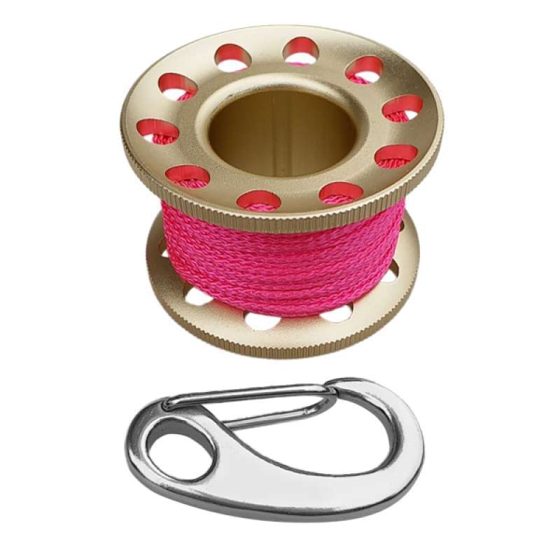 Promo Finger Spool Reel with Line-for Cave and Wreck Exploration and ...