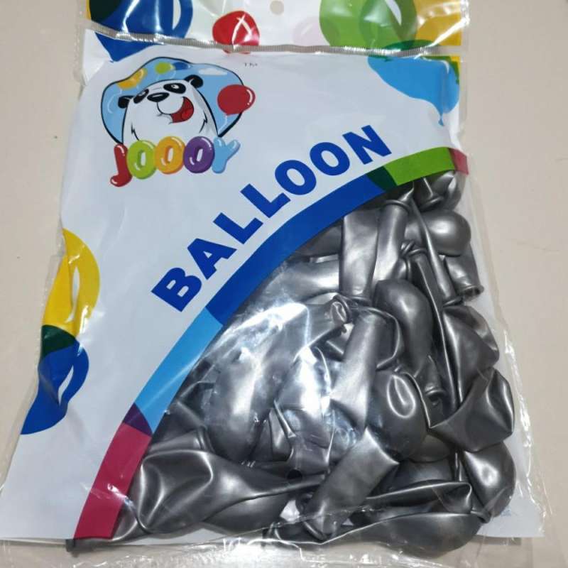 Jual Balon Latex 5 Inch Metalic / Doff / 5 Balloon 1 Bungkus Isi 100 ...