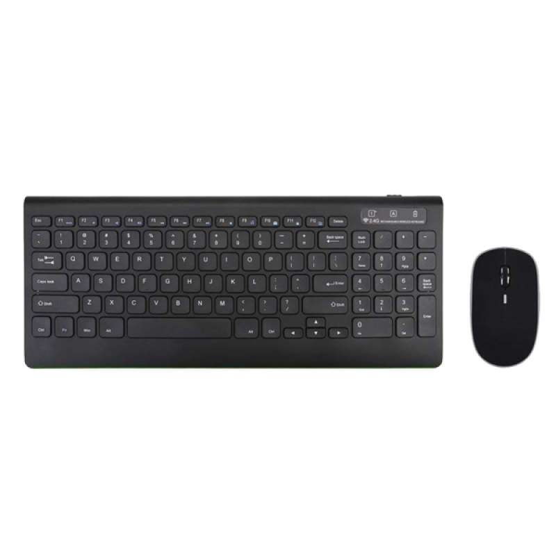 Promo Ultra Thin Mini USB Wireless Keyboard & Optical Mouse Kit Set for ...