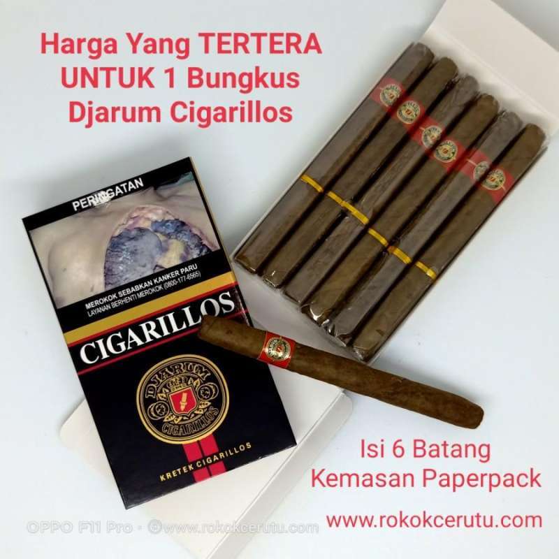 Jual cerutu rokok, cerutu djarum cigarilos, rokok djarum cigarillos ...