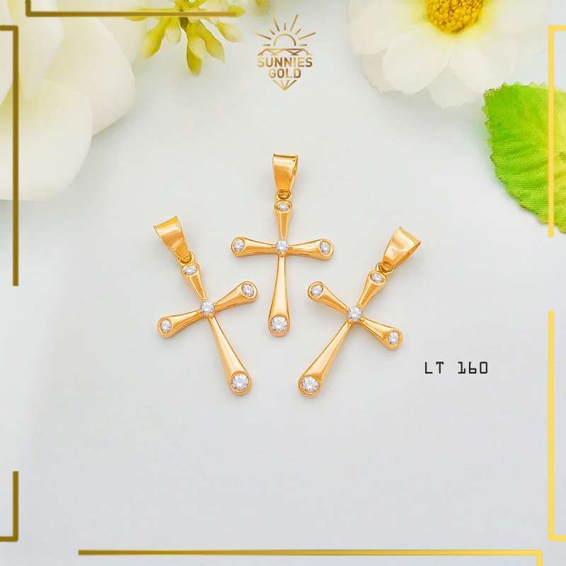 Jual LIONTIN SALIB EMAS ASLI KADAR 300 / 6K DAN KADAR 375 / 8K LIONTIN ...