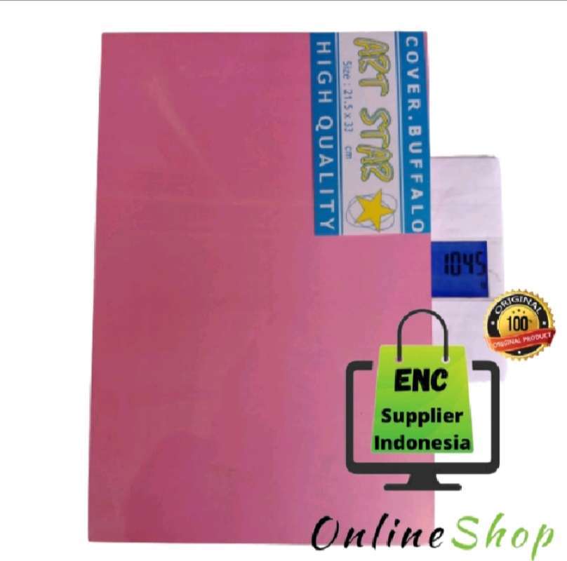 Jual Art Star 100 Lembar Kertas Cover Jilid Buffalo F4 150 Gram Sampul ...
