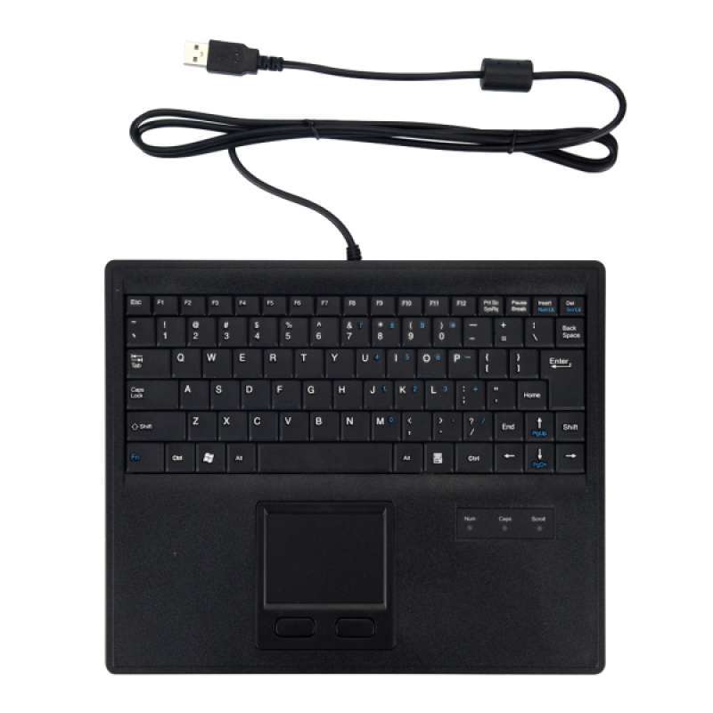 Promo New USB Wired Keyboard US English Layout with Touchpad for Laptop ...