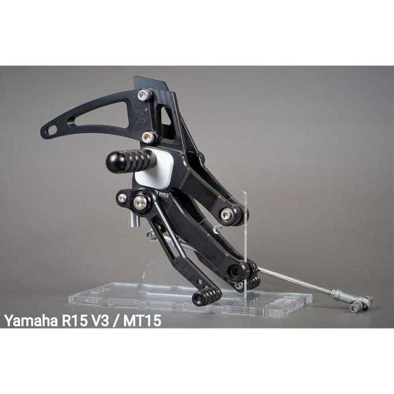 Jual Wr3 Footstep Yamaha Xsr 155 Series Racing Performance - Silver Di ...