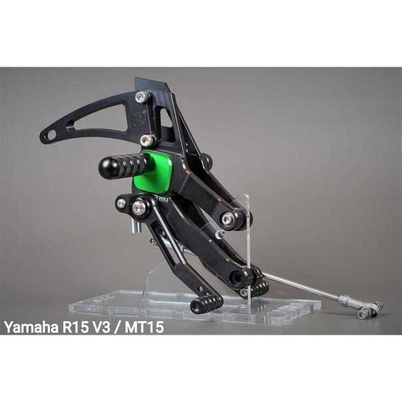 Jual Wr3 Footstep Yamaha Xsr 155 Series Racing Performance - Silver Di ...