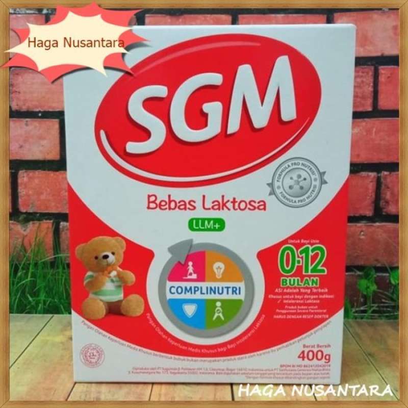 Jual Baru! Susu Sgm Llm Bebas Laktosa Bebas Lactosa 400 Gr | Sgm Lactose Di Seller Alice Store ...