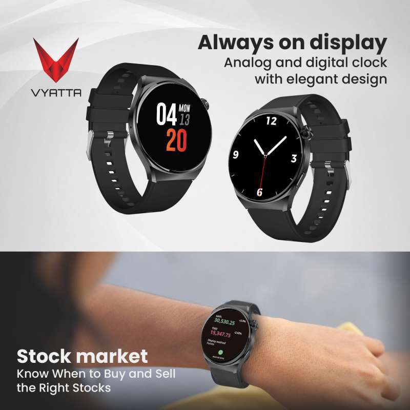 Promo Vyatta Fitme Spectre Ultra Smartwatch Amoled 1,43 Sport Mode Wireless Charging Diskon 56% ...