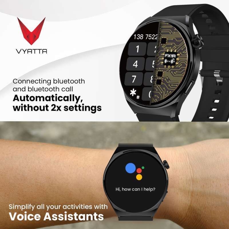 Promo Vyatta Fitme Spectre Ultra Smartwatch Amoled 1,43 Sport Mode Wireless Charging Diskon 56% ...