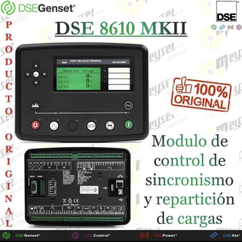 Jual DEEP SEA ELECTRONICS GENSET 8610 DSE8610 MKII DSE 8610 di Seller ... Jual DEEP SEA ELECTRONICS GENSET 8610 DSE8610 MKII DSE 8610 di Seller ...