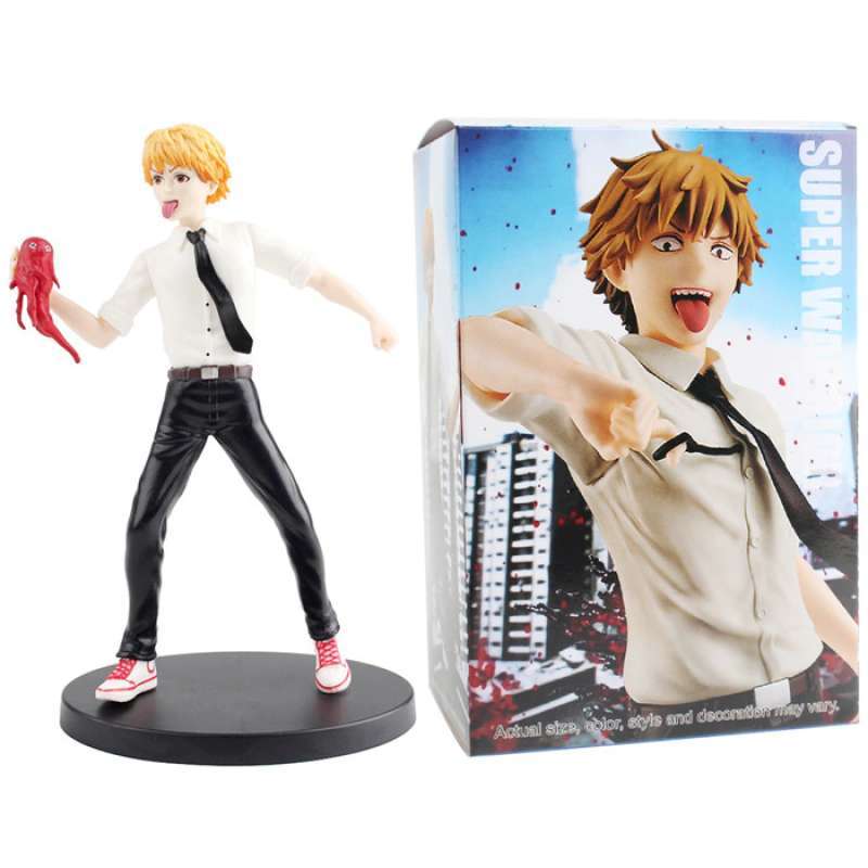 Promo Denji Power Makima Chainsaw Man Action Figure Statue Makima Pvc