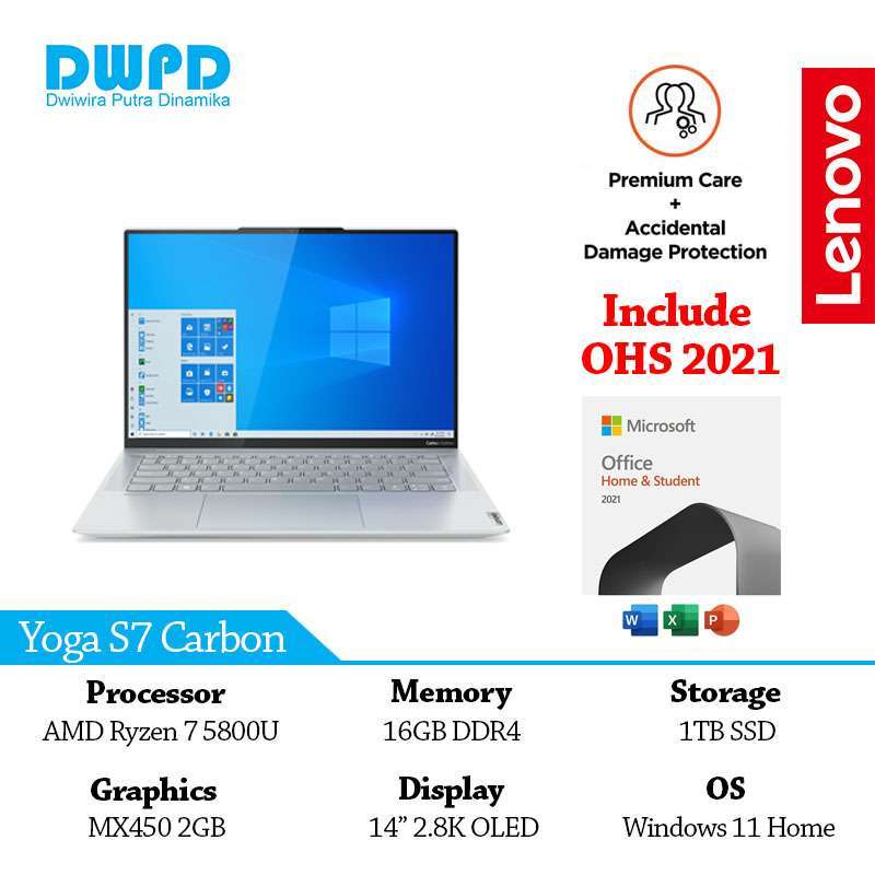Promo Lenovo Yoga Slim 7 Carbon AMD Ryzen 7 5800U 16GB LPDDR4X 1TB SSD 14 2.8K OLED NVIDIA ...