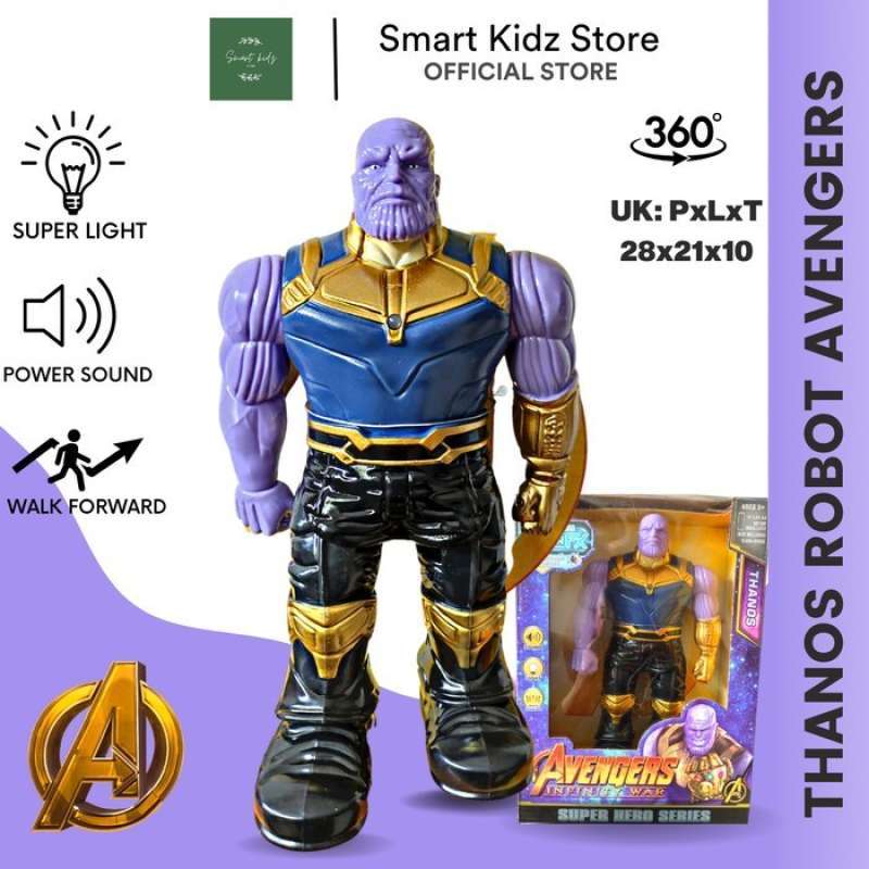 Promo MAINAN ROBOT THANOS AVENGER /ROBOT HULK /ROBOT IRONMEN/ EDISI TERBARU - TOCKO99 Diskon 50% ...