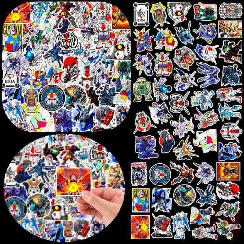 Promo Sticker Stiker Anime Robot Gundam Action Figure - Tocko99 Diskon ...