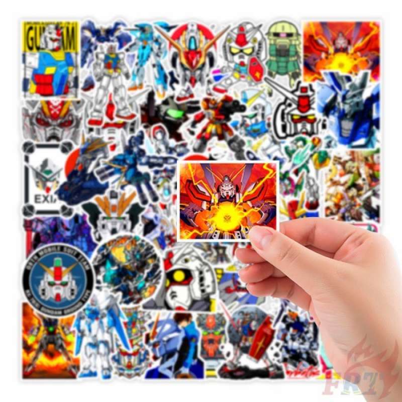 Promo Sticker Stiker Anime Robot Gundam Action Figure - Tocko99 Diskon ...