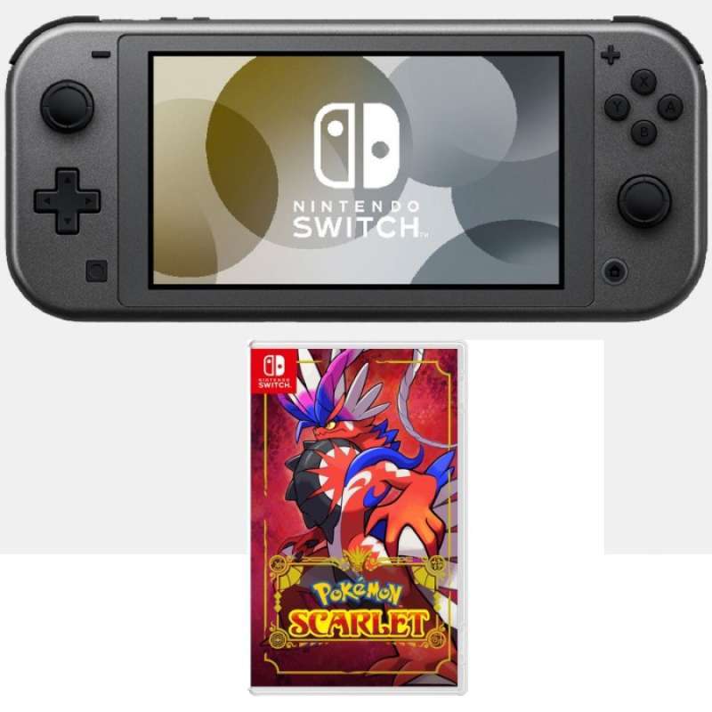 Promo Nintendo Switch Lite Dialga & Palkia Edition Pokemon Scarlet ...