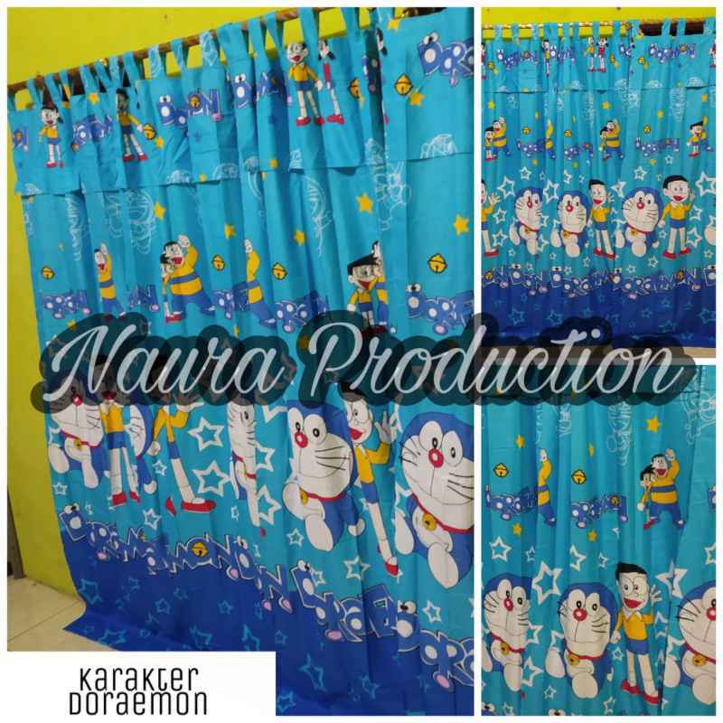 Jual GORDEN PINTU BISA JENDELA MOTIF DORAEMON di Seller NAURAPRODUCTION - Cisurupan, Kota ...