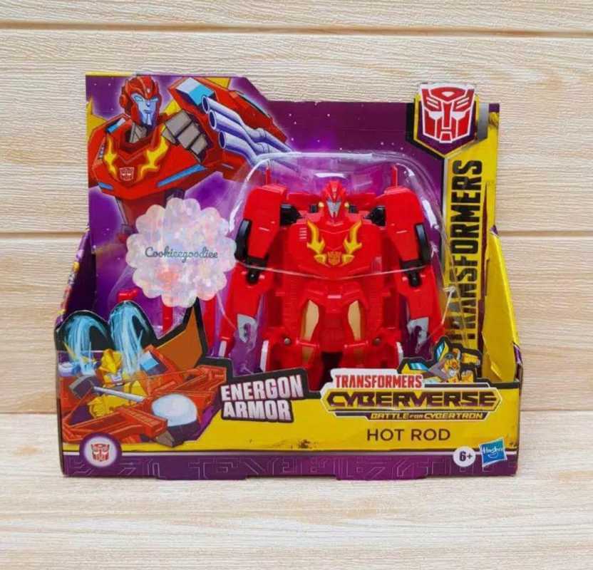 Jual Transformers Cyberverse Battle For Cybertron Energon Armor Hot Rod ...