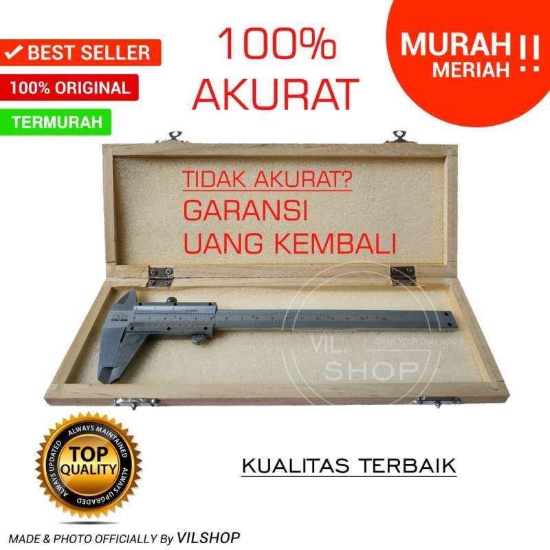 Jual SKETMAT BESI 15CM 6 / VERNIER CALIPER / JANGKA SORONG / SIGMAT ...