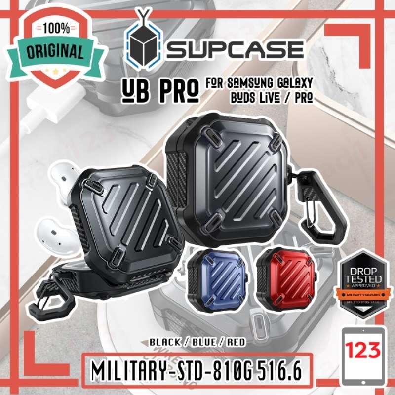 Promo Case Galaxy Buds Live Pro Supcase UB Pro Rugged Original Diskon ...