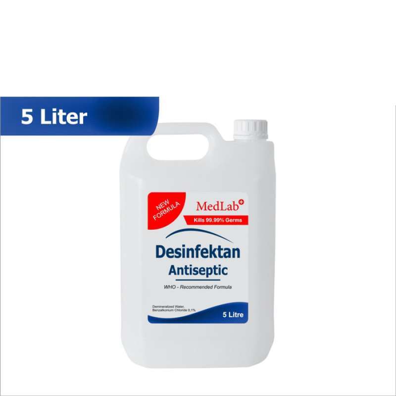 Jual DESINFEKTAN MedLab 5 Liter antiseptik di Seller SRI REJEKI - Petir ...
