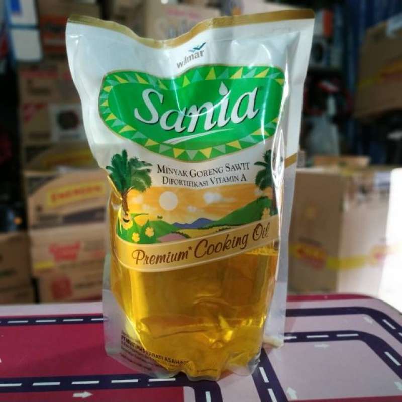 Jual Sania Premium Minyak Goreng 2 Liter Di Seller Momkids Official ...