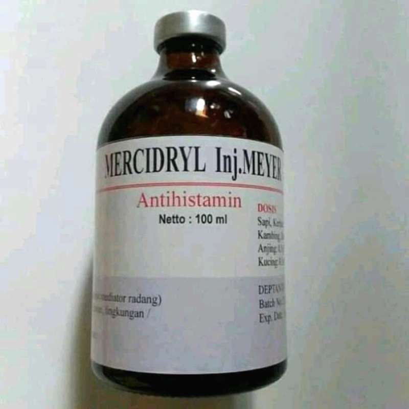 Promo Mercydril Inj . Meyer, Obat Antihistamin Dan Anti Muntah Untuk ...