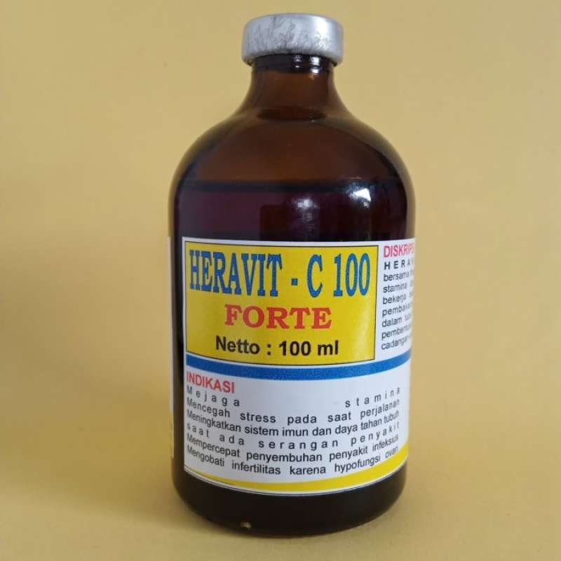 Promo Heravit - C 100 Forte/obat Hewan Diskon 17% Di Seller Hafizh ...