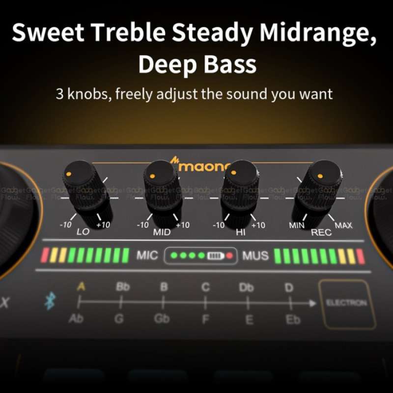 Promo Maonocaster Au-am200 Am200 Soundcard Sound Card Audio Interface ...