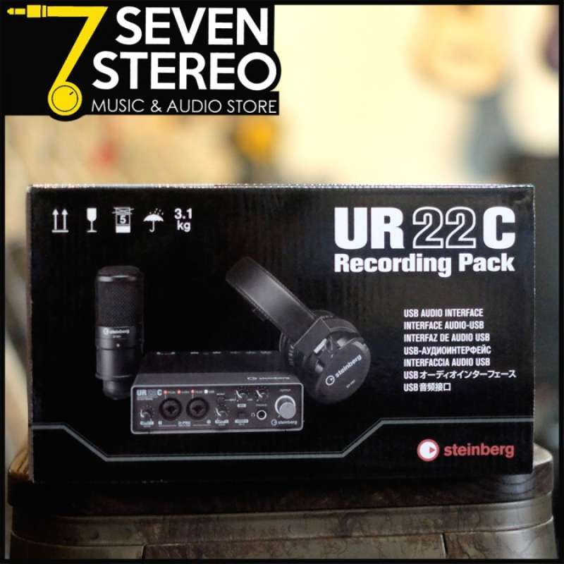 Promo Steinberg Ur22c Recording Pack Ur 22 C Paket Rekaman Cubase ...