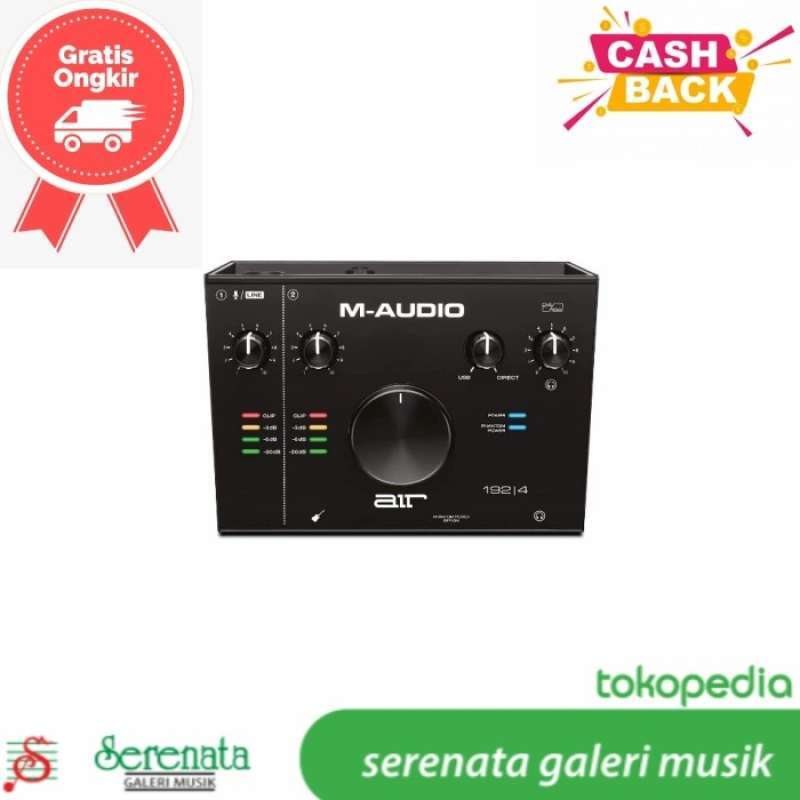Promo M Audio Air 192 4 Usb Audio Recording Interface / M Audio Air 192 ...
