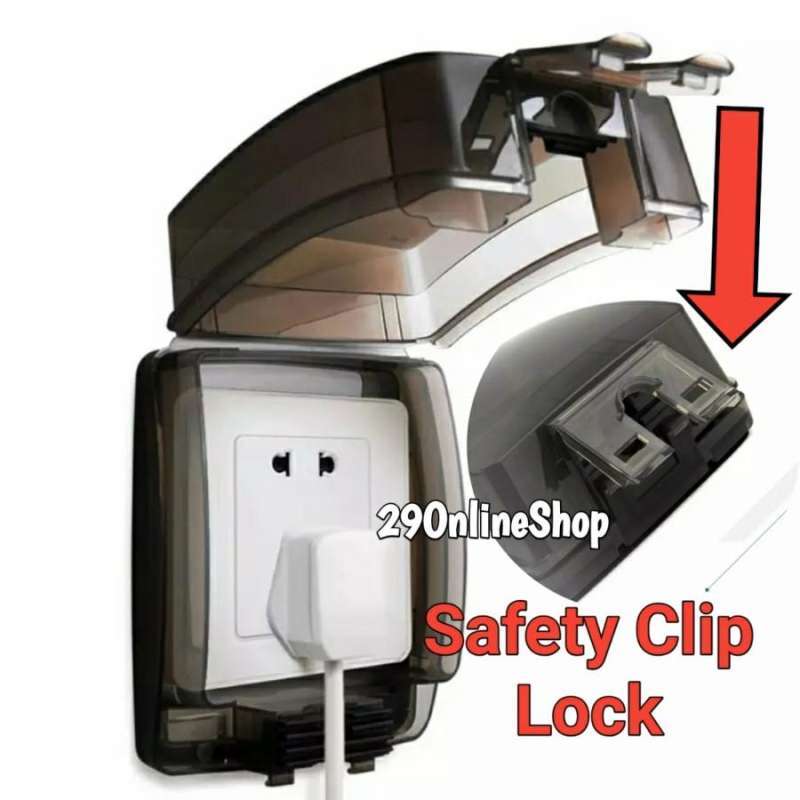 Jual kotak box safety colokan saklar lampu steker listrik tembok switch ...
