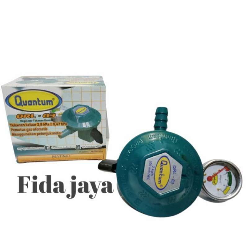Promo regulator gas quantum + meteran - Multycolour Diskon 9% di Seller ...