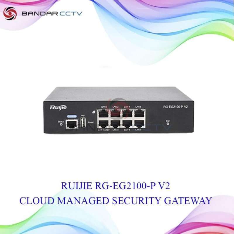 Jual RUIJIE RG-EG2100-P V2 Cloud Managed Security Gateway with POE di ...