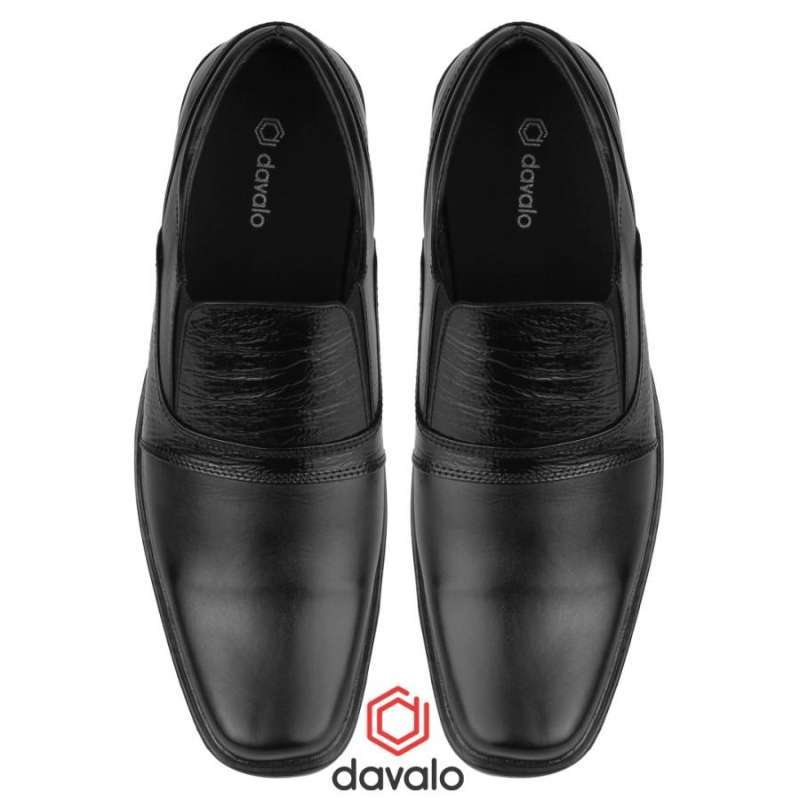 Jual Sepatu Pantofel Pria Formal Kerja Kantor Pesta Kulit Sapi Asli Hitam Di Seller Sepatu Kulit ...
