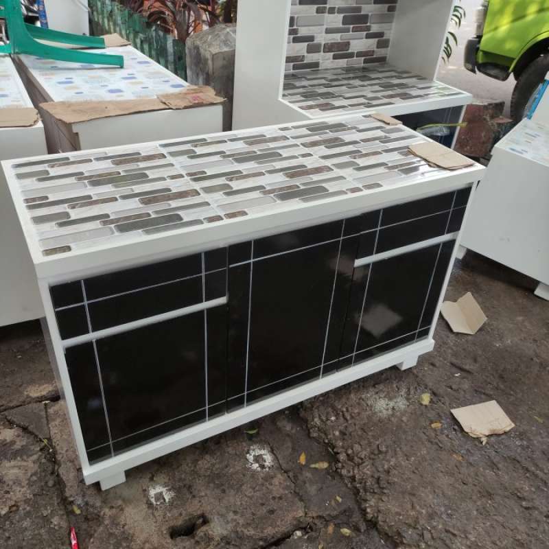 Promo MEJA KOMPOR KAYU RATA Diskon 23% di Seller Aizen Store ...