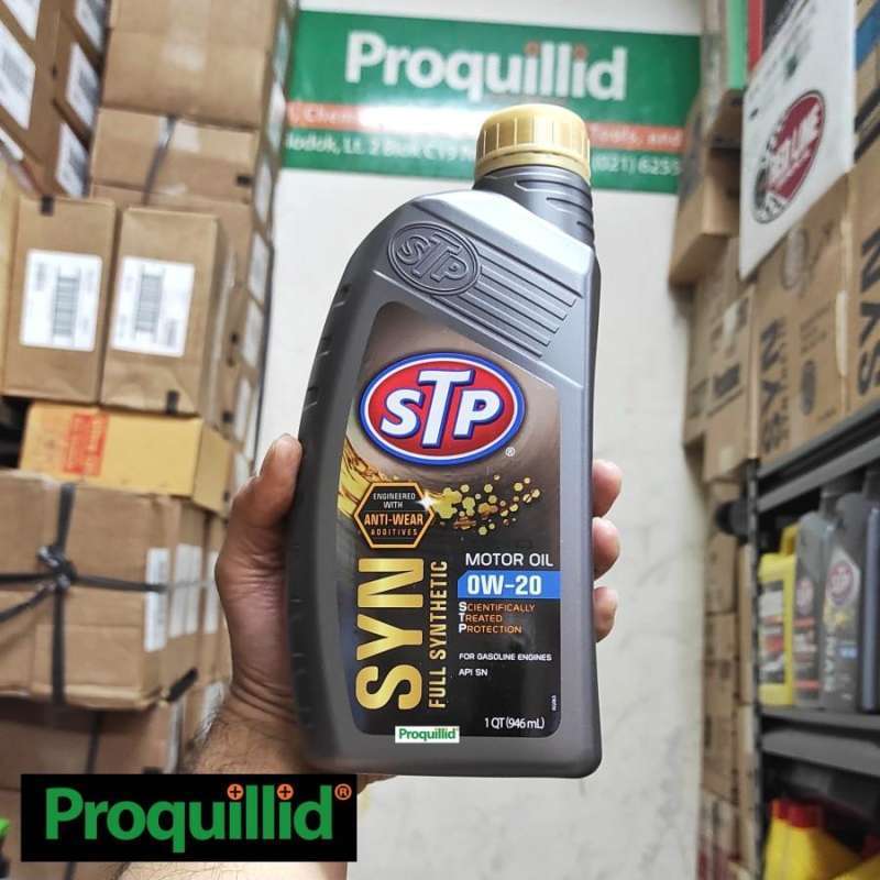 Promo Stp Full Synthetic Motor Oil Sae 0w-20 Oli Mesin Mobil 0w20 Bensin Stp Diskon 10% Di ...