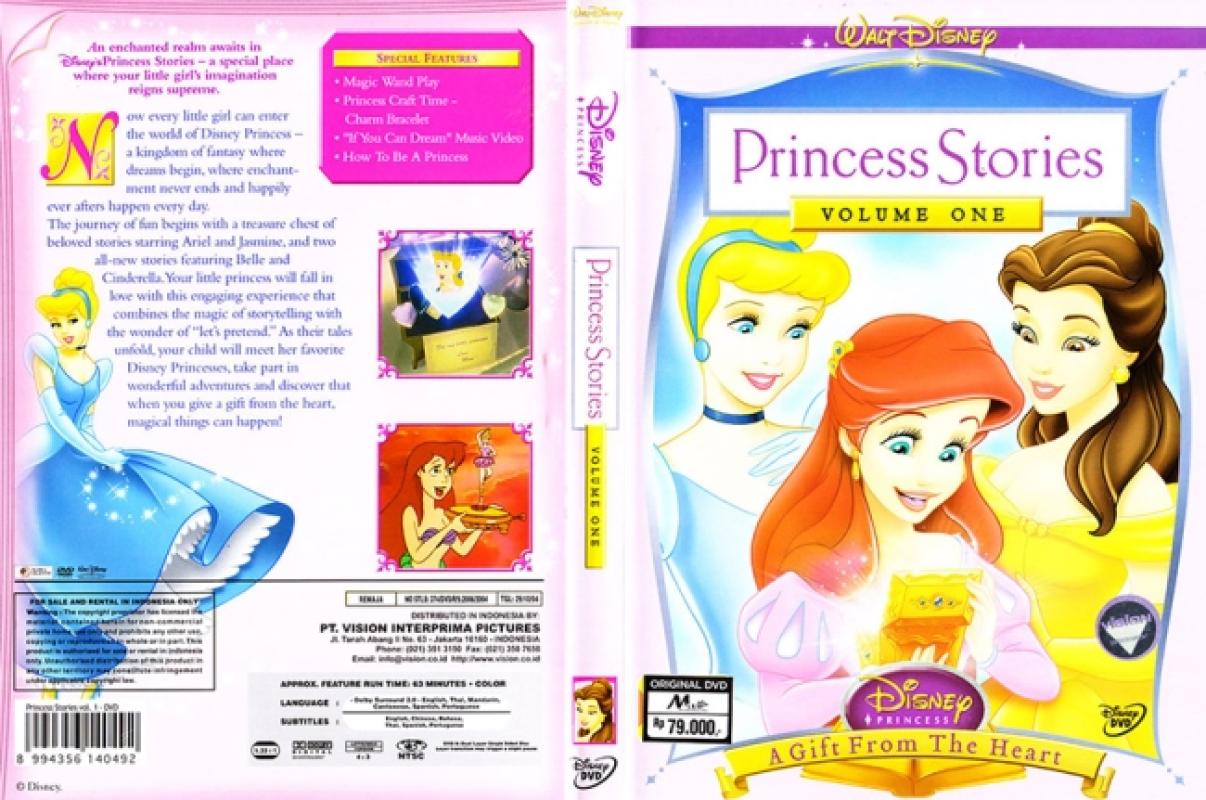 Jual Disney Princess Stories A Gift From The Heart Dvd Film [vol.1] Di ...