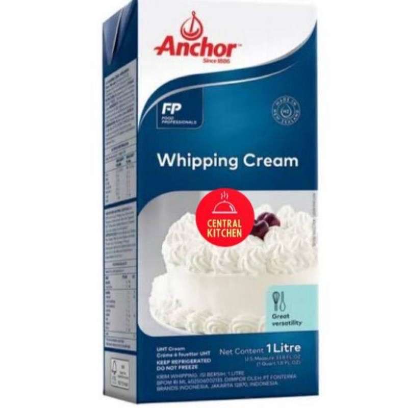 Jual Anchor Whipping Cream 1liter di Seller Central Kitchen Jakut ...