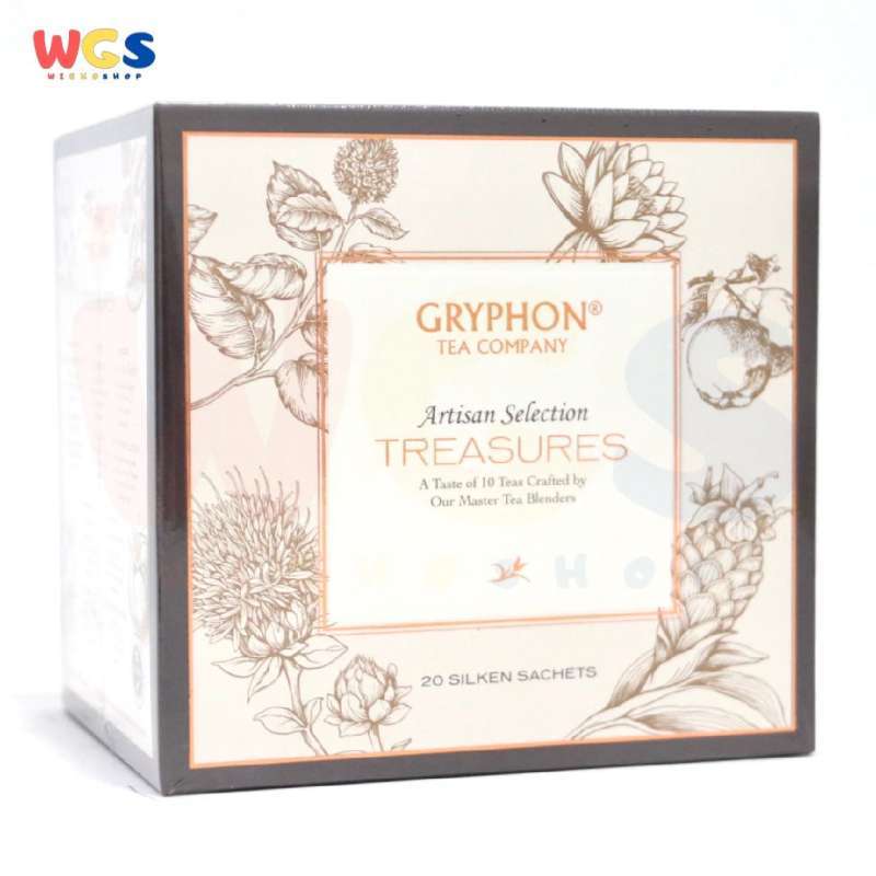 Jual Gryphon Tea Treasures A Taste of 10 Teas Crafted by Master Tea [63 ...