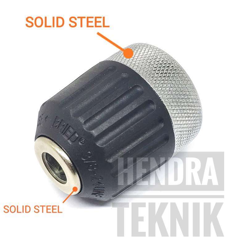 Promo KEPALA BOR 10MM DRAT TANPA KUNCI KEYLESS CHUCK KEPALA BOR BODI ...