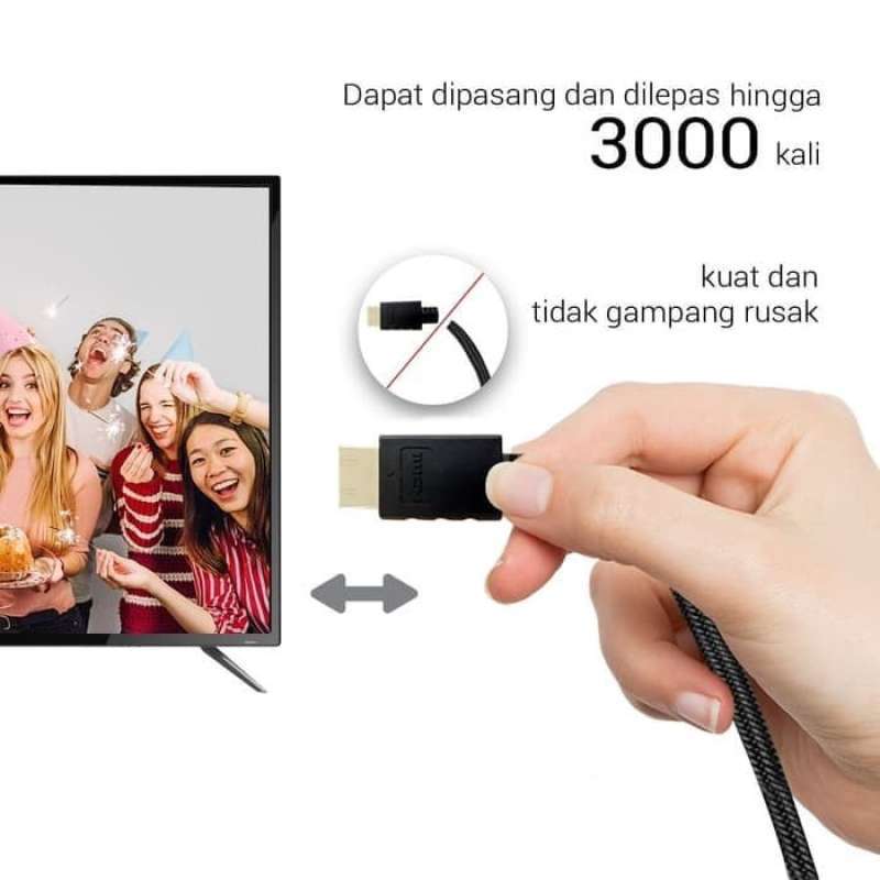 Jual Kabel Hdmi 4k Cable Px Hd2-1,2mx Dss Di Seller Tmk Shop - Duri ...