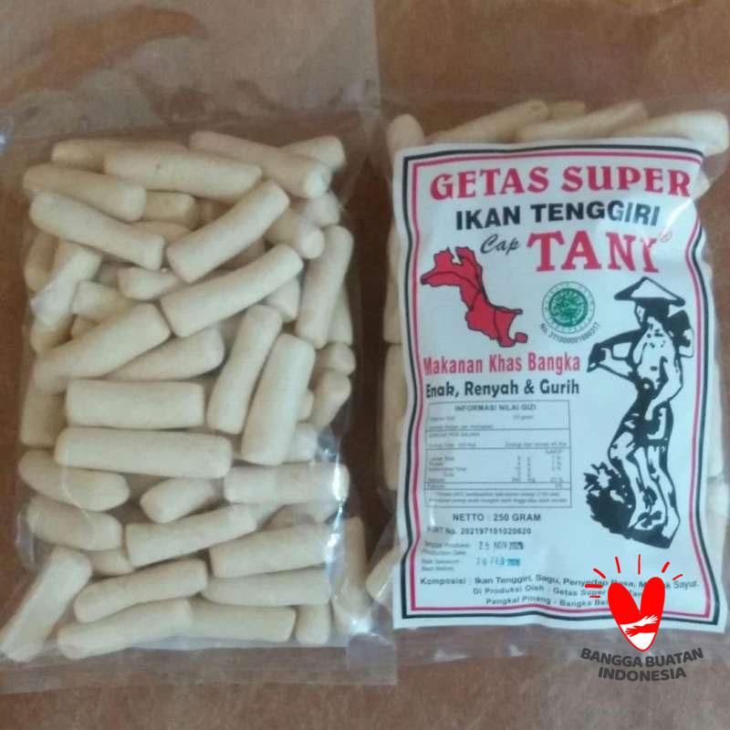 Jual Getas Super Ikan Tenggiri Cap Tani Tipe Panjang 250gr di Seller ...