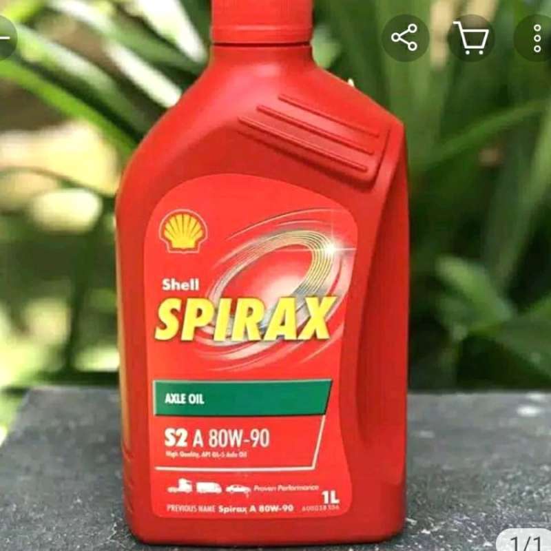 Jual OLI SHELL SPIRAX S2 A 80W-90 S - 1L di Seller Pacharelleshop ...