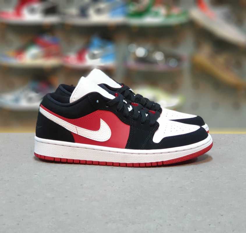 Jual Nike Air Jordan 1 Low Gym Red - Hitam Merah di Seller matesoris.id ...