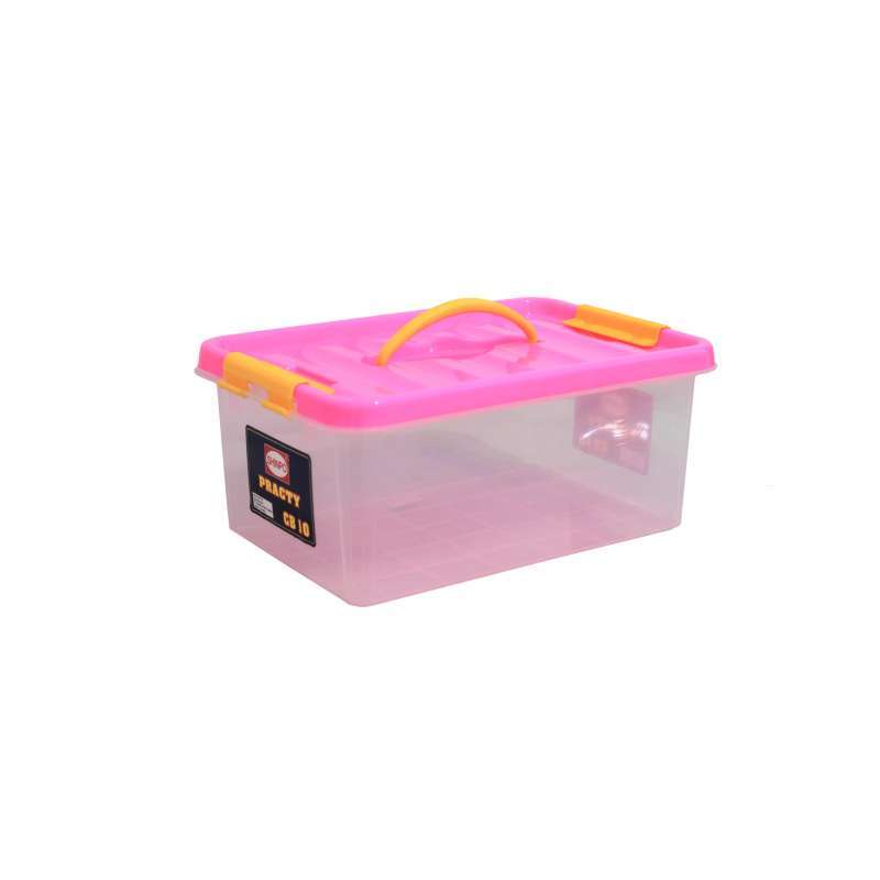 Jual Container Box Handle 10 Liter Practy SIP 129 CB 10 Plastik Shinpo ...