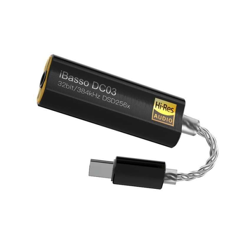 Jual iBasso DC03 / DC 03 Dual DAC Hi-Res DSD 3.5mm USB Type.C Cable Adapter di Seller Bass Audio ...